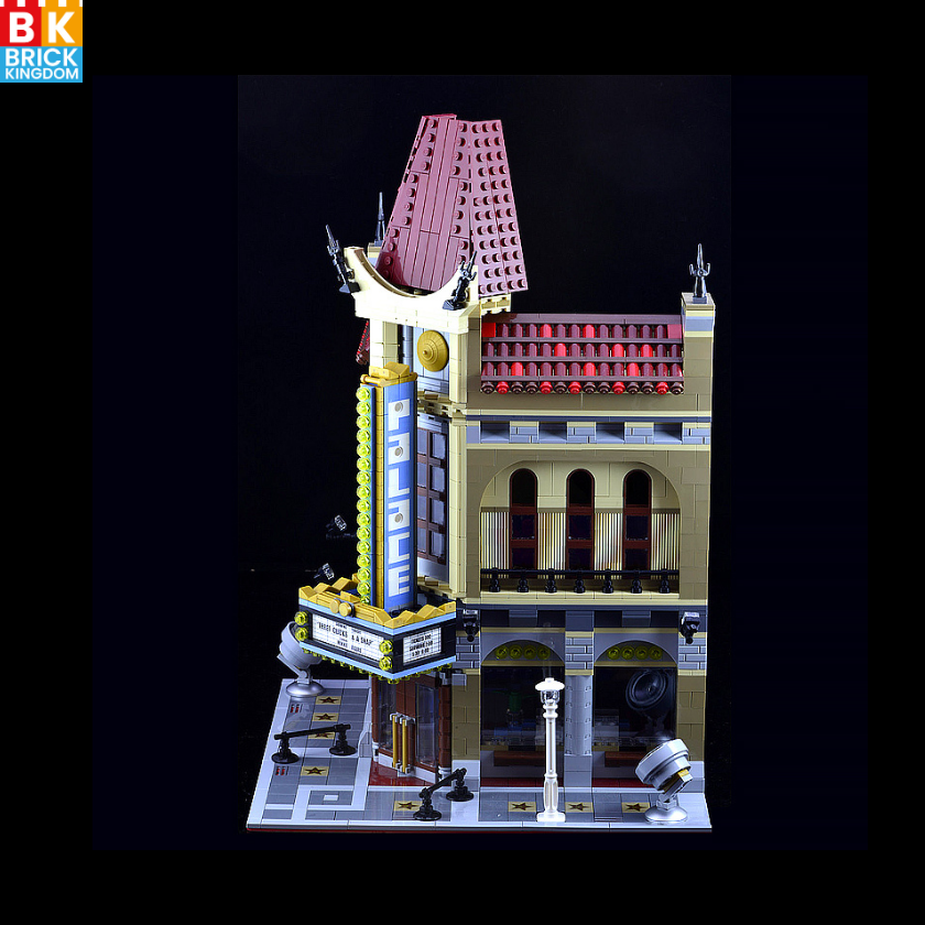 New DIY Palace Cinema (10232) pcs 2196 Building Bricks Set Model Kit ...