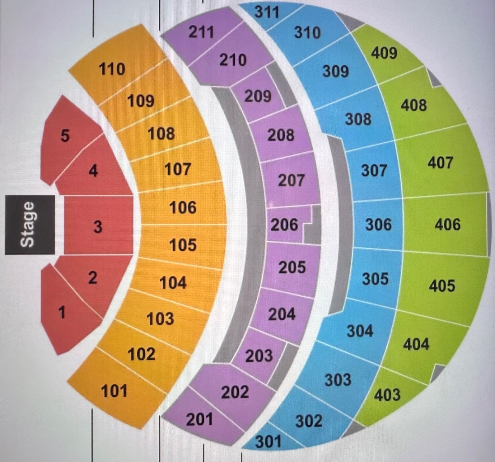 4 The Eagles Tickets at The Sphere Sec 210 Row 11 - 11/7/25 | eBay