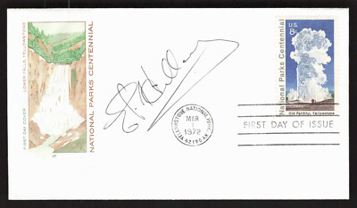 Sir Edmund Hillary Mount Everest Summit SIGNED National Parks FDC Cover ...