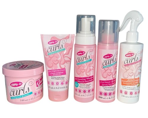 Lot Of 5 Dippity-Do Girls With Curls Gelee, Cream, Mousse, Leave In ...