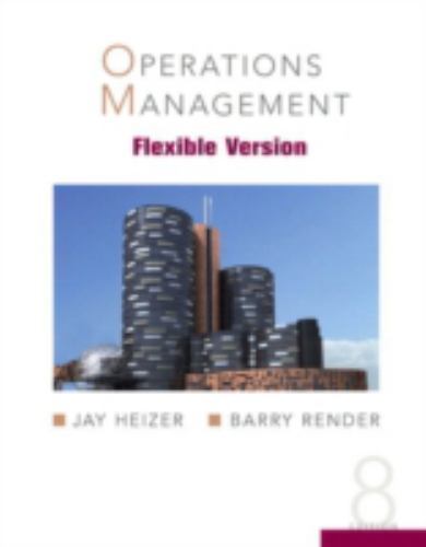 Operations Management, Flex Version and Student CD and Lecture Guide by ...