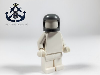 LEGO Classic Space Helmet DARK BLUISH GRAY (New Type Strap) 50665 For ...