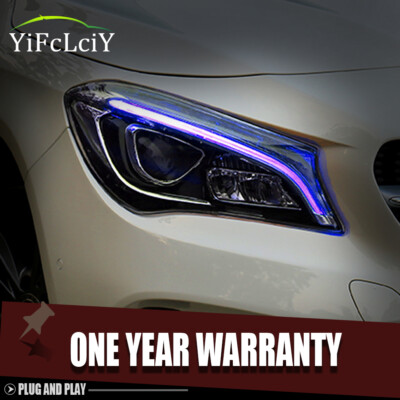 LED Headlight With Bulbs For 14-19 Benz CLA W117 Replacement Original ...