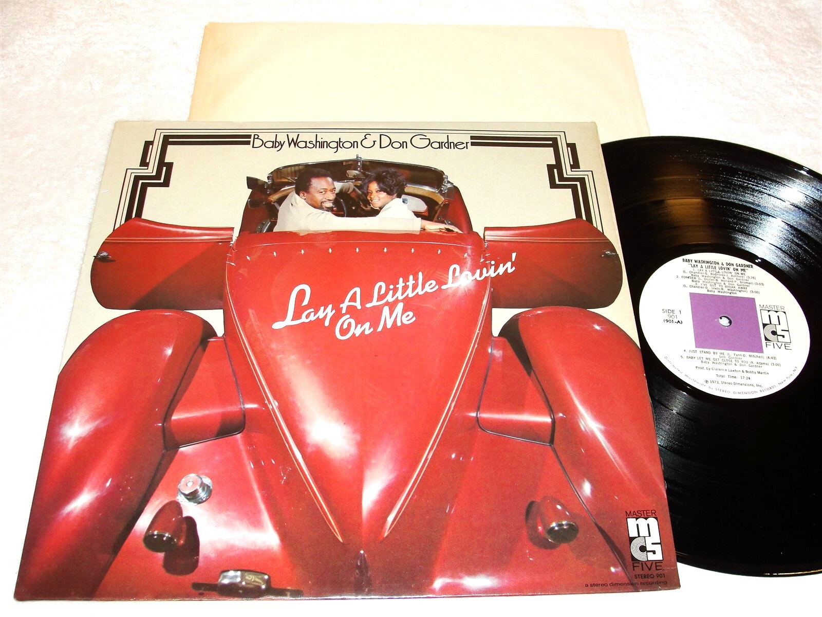 Baby Washington/Don Gardner "Lay A Little Lovin' On Me" 1973 Soul/Funk ...