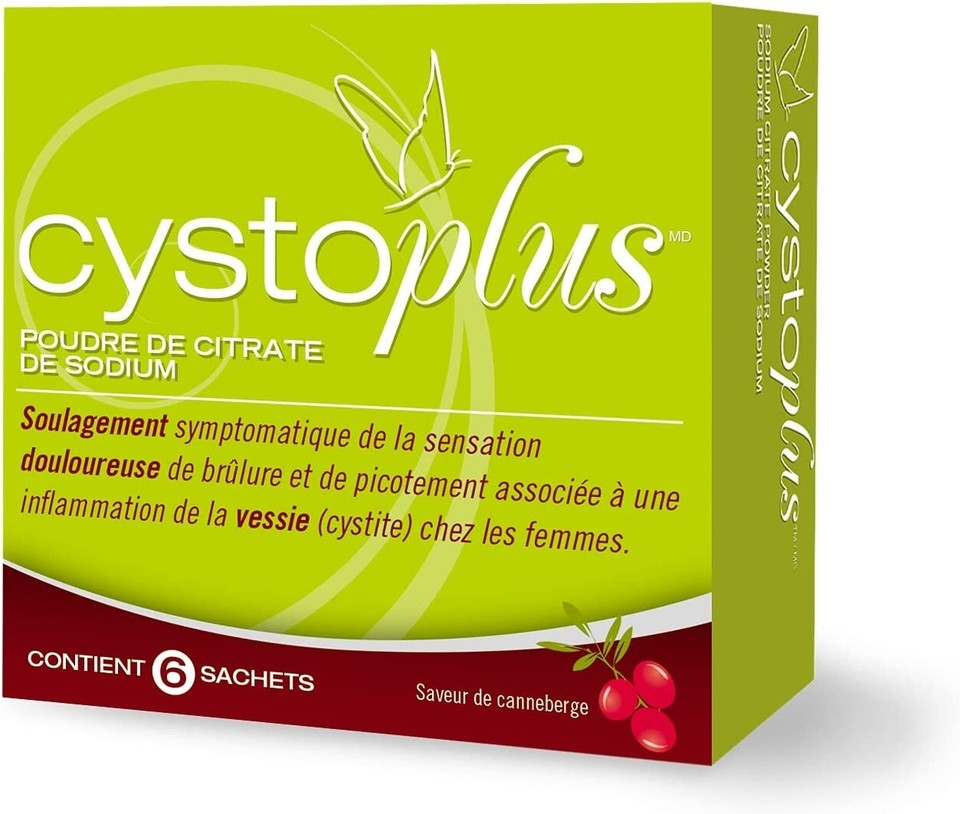 Cystoplus Urinary Tract Infection Pain Relief Treatment 6 sachets, EXP ...
