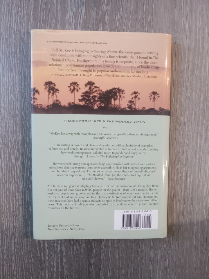 Signed; Sparing Nature by Jeffrey K. McKee; Population Growth ...