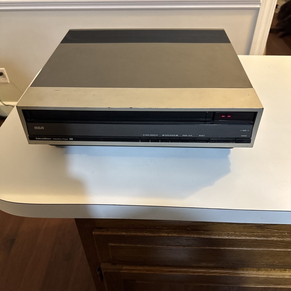 RCA SJT 100 SelectaVision Video Disc Player VDC CED - Tested Working ...
