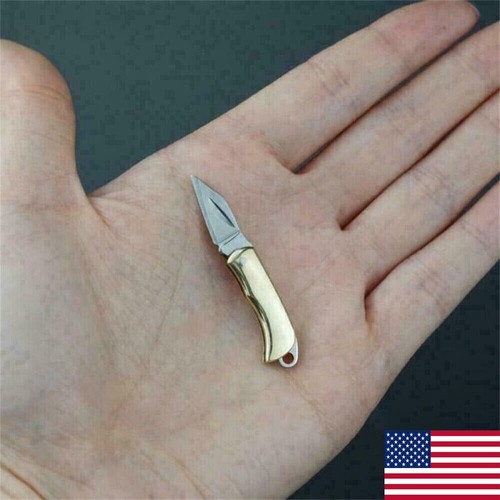 Portable Outdoor Survival Pocket Knife Mini Key Chain Camping | eBay