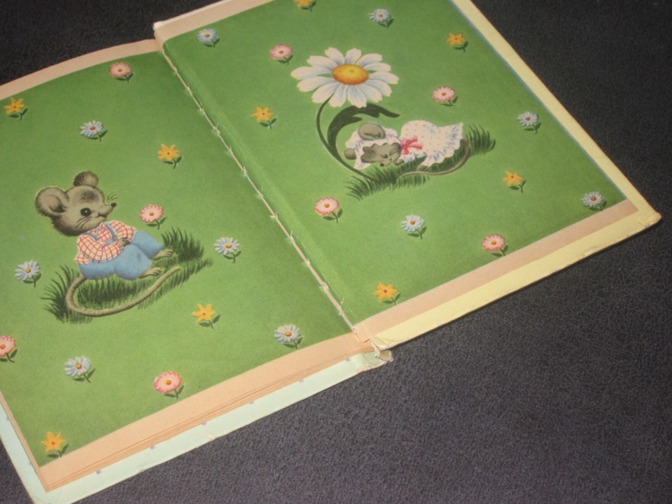 TIMMY MOUSE Vintage 1961 Childrens Rand McNally Jr Junior Elf Book 15 ...