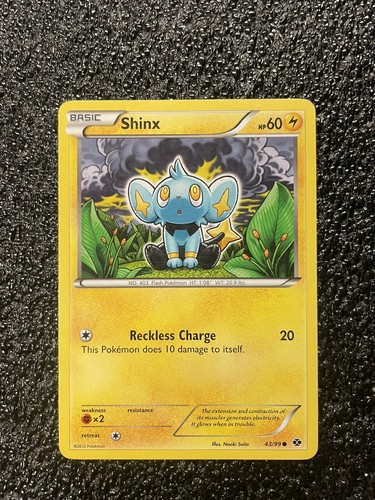 Shinx 2012 Pokemon Black & White Next Destinies TCG Card 043/99 | eBay