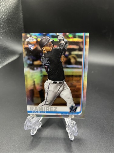 2019 Topps Chrome Update Refractor 223/250 HAROLD RAMIREZ #41 Rookie RC ...