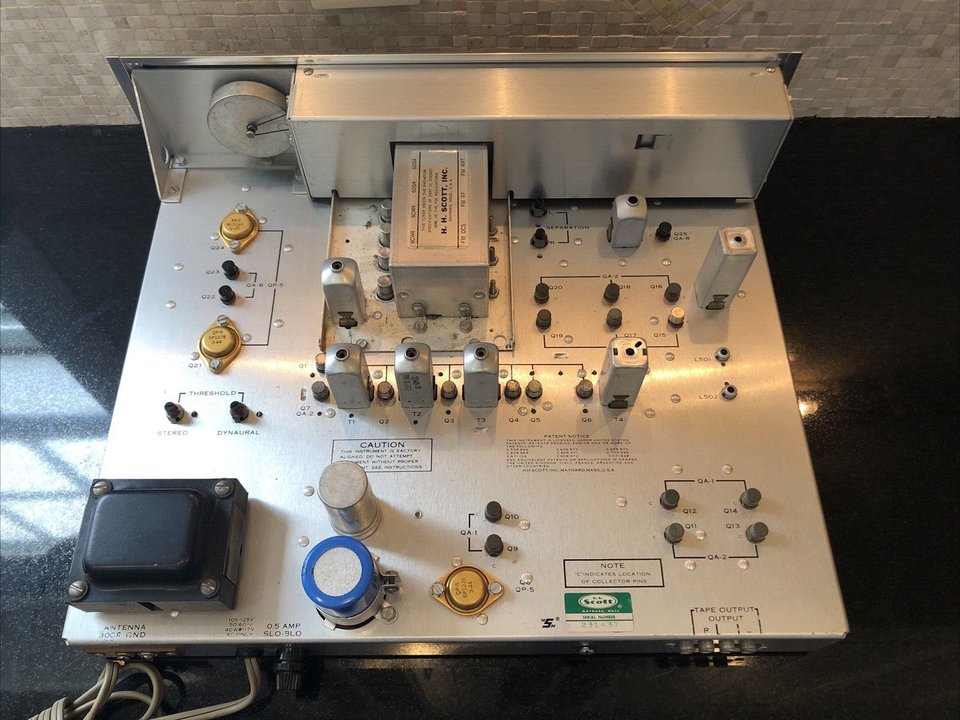 Scott Stereomaster 4312 4000 Series Transistor FM MPX Stereo Receiver ...