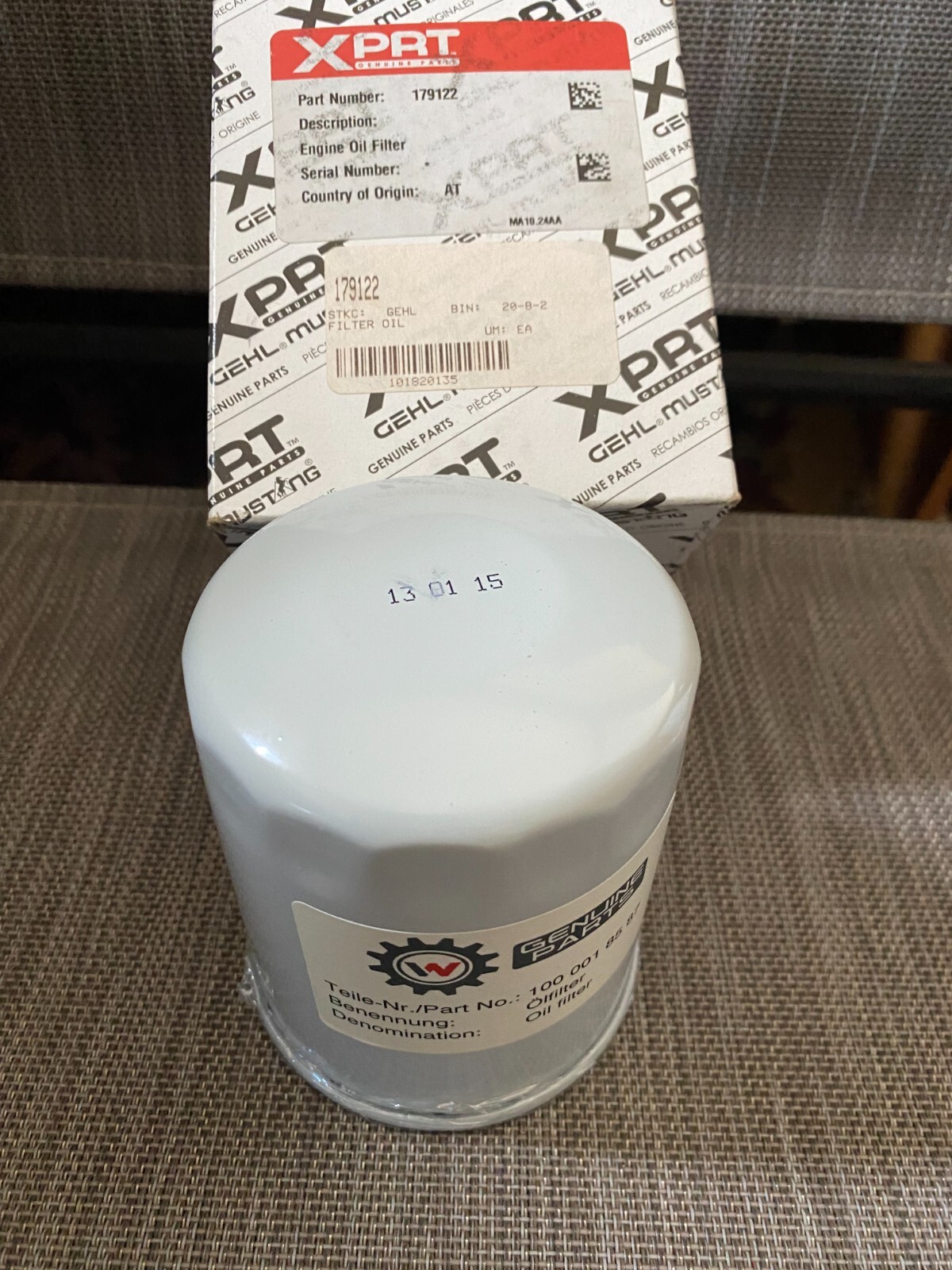 GEHL Engine Oil Filter 179122 | eBay