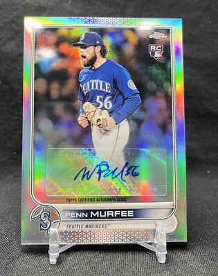 2022 Topps Chrome Update Autographs Penn Murfee #ACPMU | eBay
