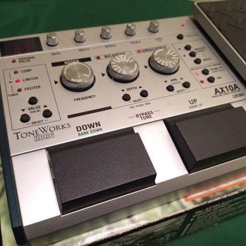 KORG AX10A Electric Acoustic Guitar Multi Effect Pedal, Used | eBay