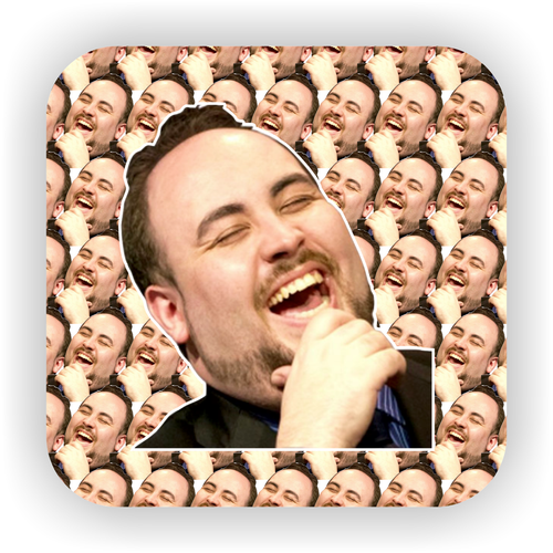 LUL Face Everywhere Internet meme Gaming - drink coaster, gift set ...