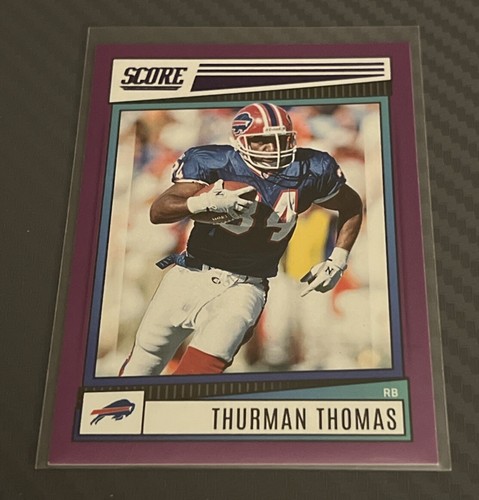 2022 Score Purple #270 Thurman Thomas Buffalo Bills | eBay