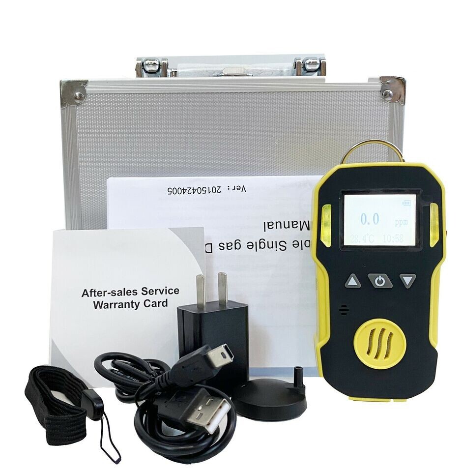 HCL Gas Detector Portable Hydrogen Chloride Detector Self-adjustment ...