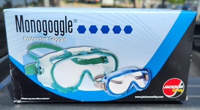 NIB Jackson Safety Monogoggle V70 / V80 Series Clear Visiclear Lens ...