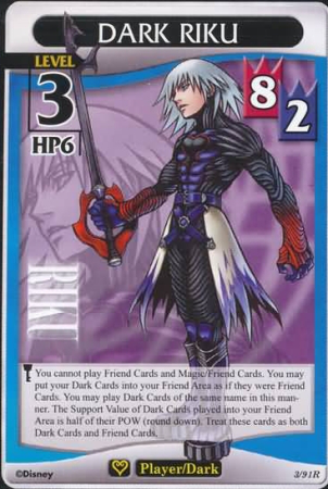 Dark Riku Lvl 3 - Light & Darkness (EN) - Kingdom Hearts TCG | eBay