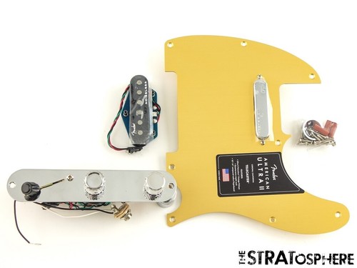 USA Fender Ultra II Tele LOADED PICKGUARD NOISELESS S-1 Telecaster ...