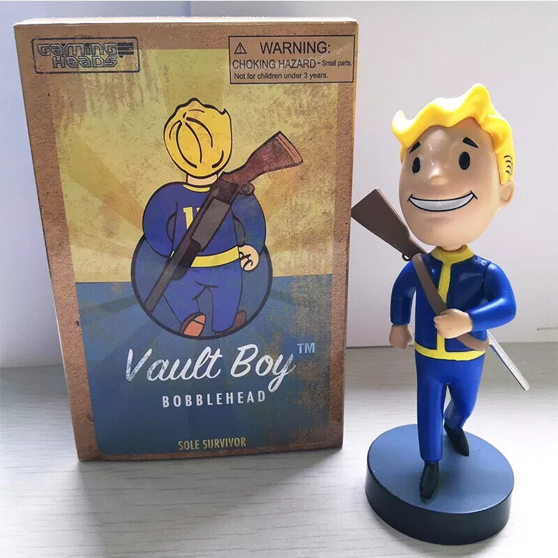 Fallout Vault Boy bobblehead figure Toys,Car/Desk ornaments Gift-New in ...