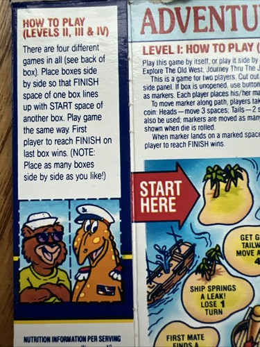 1992 Kraft Mac & Cheese Cheesasaurus Rex - ADVENTUR’ONI - Sail The High ...