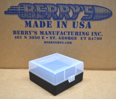 .300 Blackout-.223-556 ammo boxes 100 rnd storage (CLEAR-BLACK) BUY 3 ...