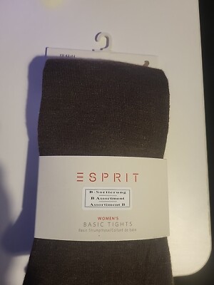 Esprit Strumpfhosen, Gr. 42-44 Basic Tights Braun | eBay.de