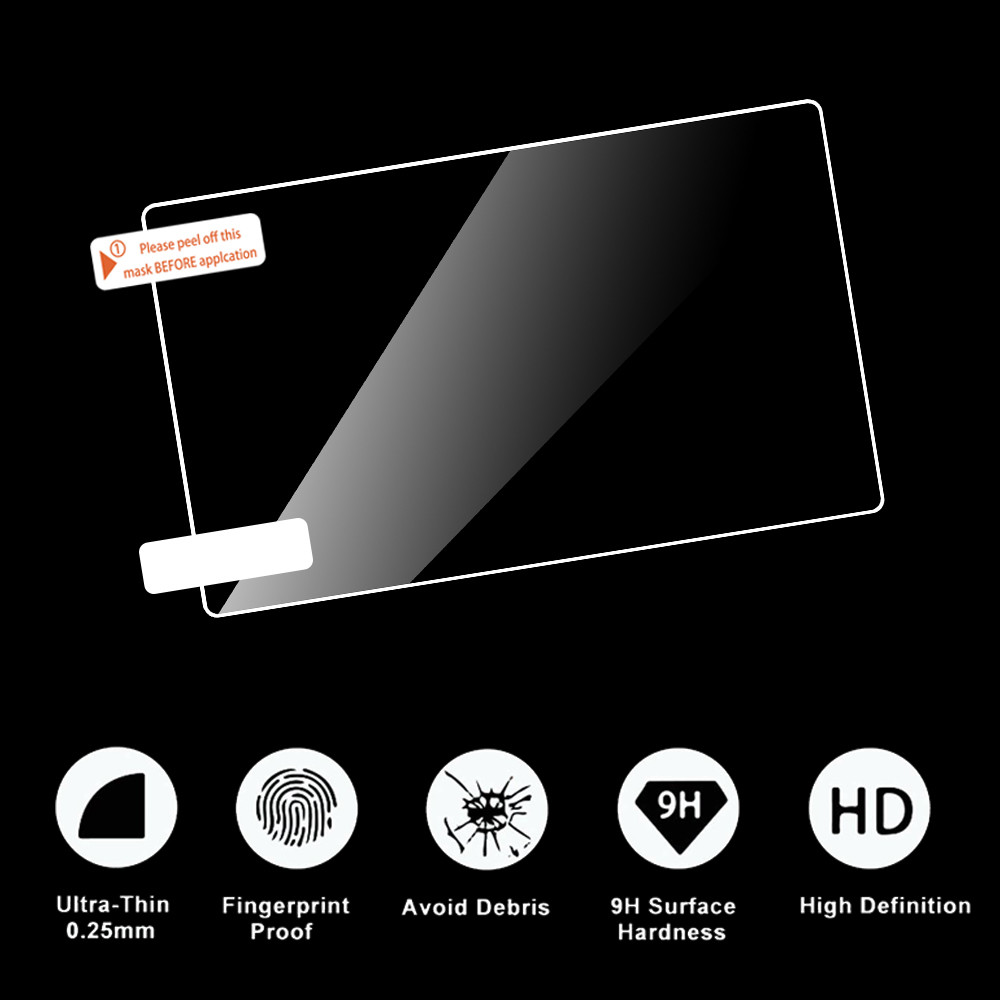 Glass Media Center Clear Touch Screen Protector Film For Jeep Wrangler ...