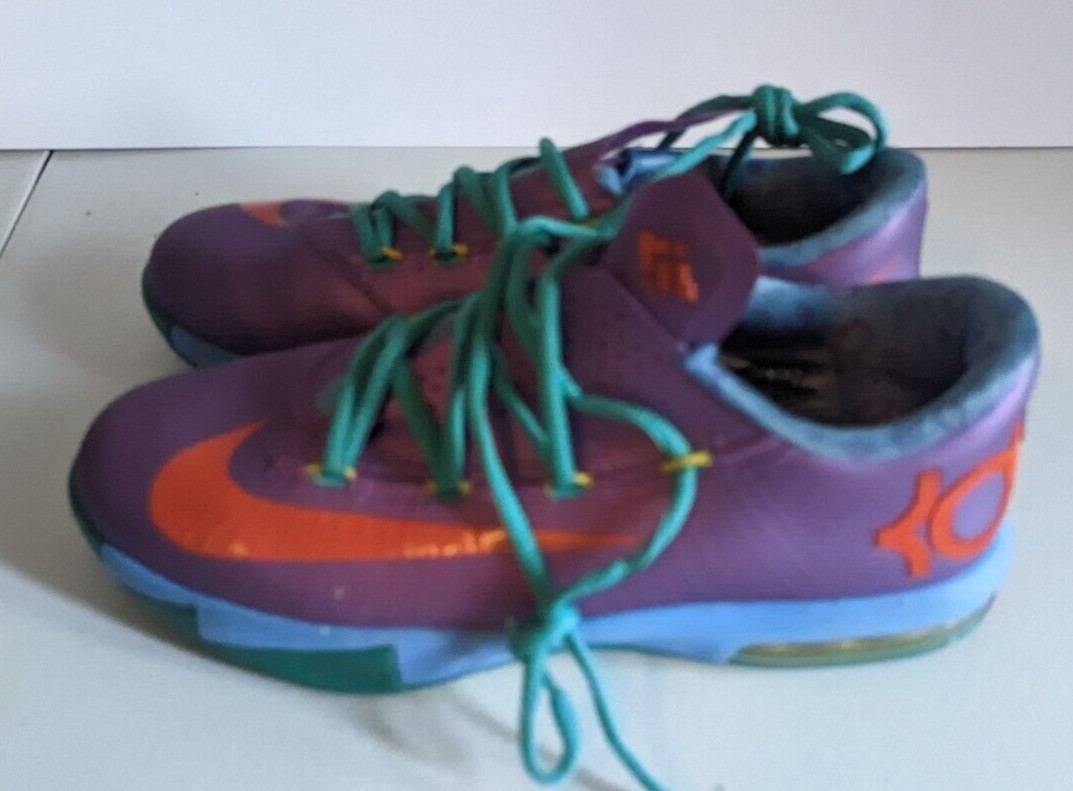 Nike KD VI 6 ‘Rugrats’ Purple Orange Blue 599477-500 … - Gem