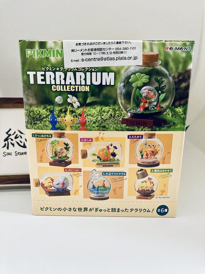 Pikmin Terrarium Collection 6 boxes Complete set Re-ment Figure 2023 | eBay