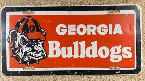 University of Georgia Bulldogs UGA Booster License Plate | eBay