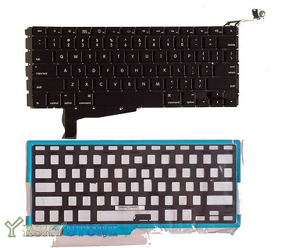 100% NEW APPLE Macbook Pro Unibody 15" A1286 Keyboard w BackLight 2008 ...