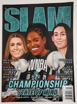 SLAM MAGAZINE ISSUE 253 - WNBA COVER - DEC/JAN 2025 | eBay
