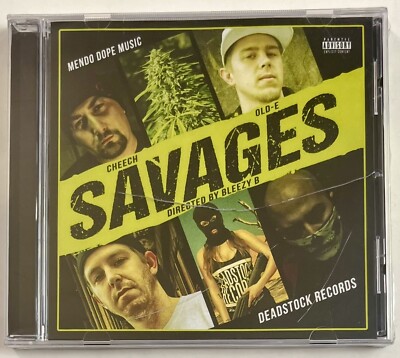 Cheech Old-E Bleezy B Savages NEW STILL SEALED Bay Area Rap CD RARE OOP ...