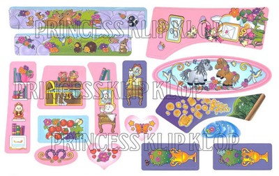 Vintage Fisher Price Little People Reproduction Lithos Decals for klip ...