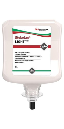 SC JOHNSON Hautpflegecreme Stokolan® Light PURE 1 l duft-/farbstofffrei ...