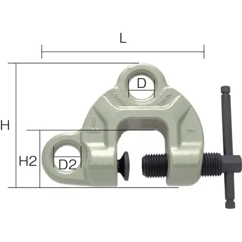 Japan NEW Supertool Screw Cam Clamp PAT. Double Eye Type SDC0.5N | eBay