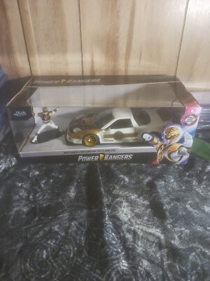 Jada White Power Ranger 1:24 2002 Honda NSX Type-R Japan Spec Die-cast ...