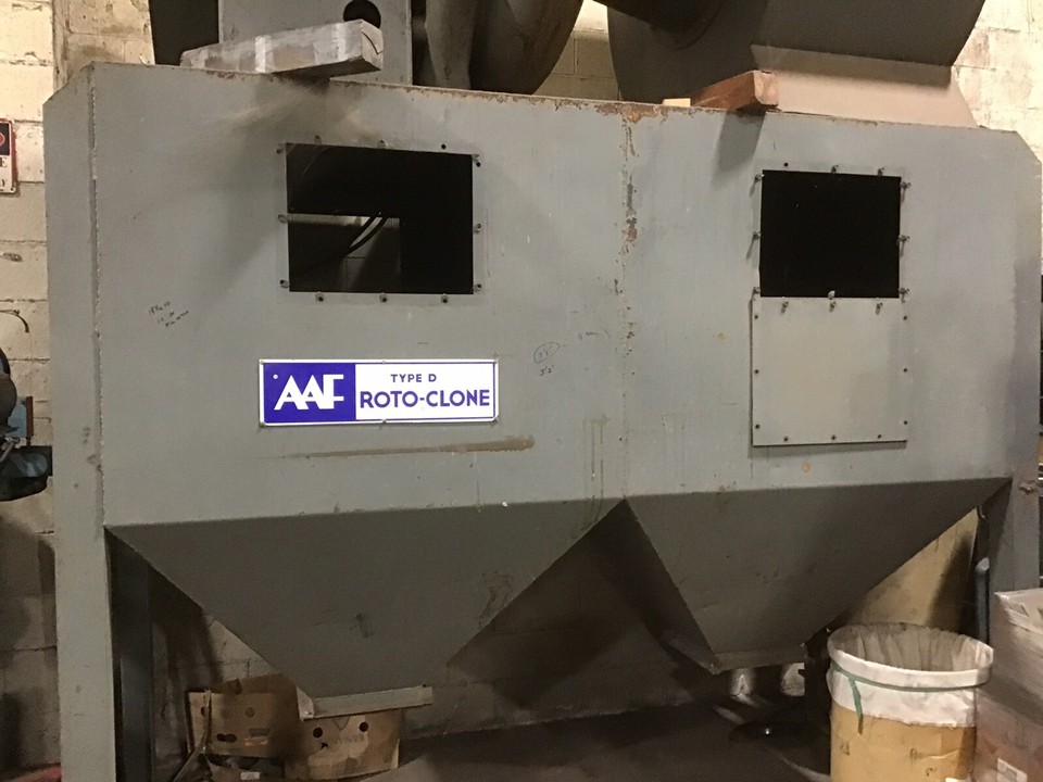 AAF Rotoclone 15hp Dust Collector | eBay