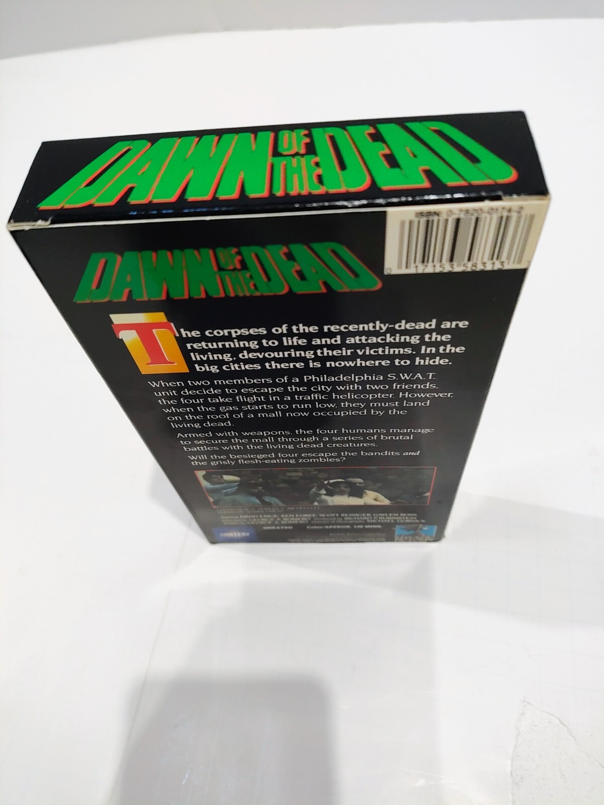George Romero’s Dawn of the Dead VHS Tape Director’s Cut Zombie Horror ...