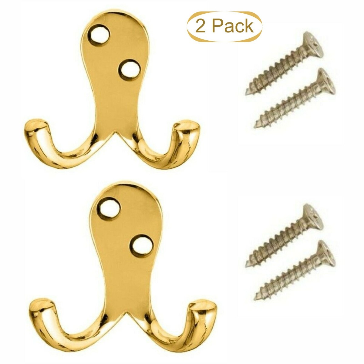 Garment Hooks NEW WALL MOUNTED FARMHOUSE COAT RACK 5 STANDARD HOOKS