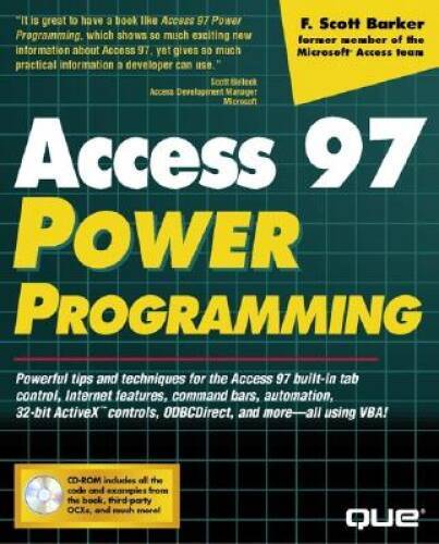 Access 97 Power Programming (3rd Edition) - Paperback - ACCEPTABLE 9780789709158| eBay