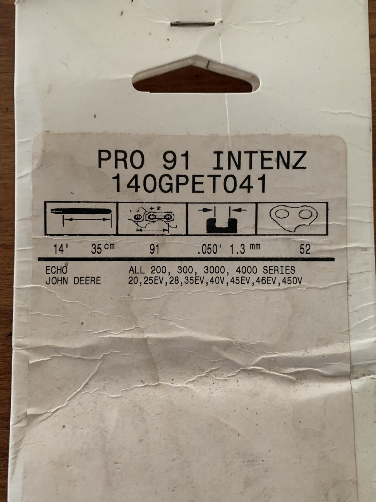 OREGON 14" PRO 91 INTENZ CHAIN SAW BAR 140GPET061 3/8P x.050 Gauge | eBay