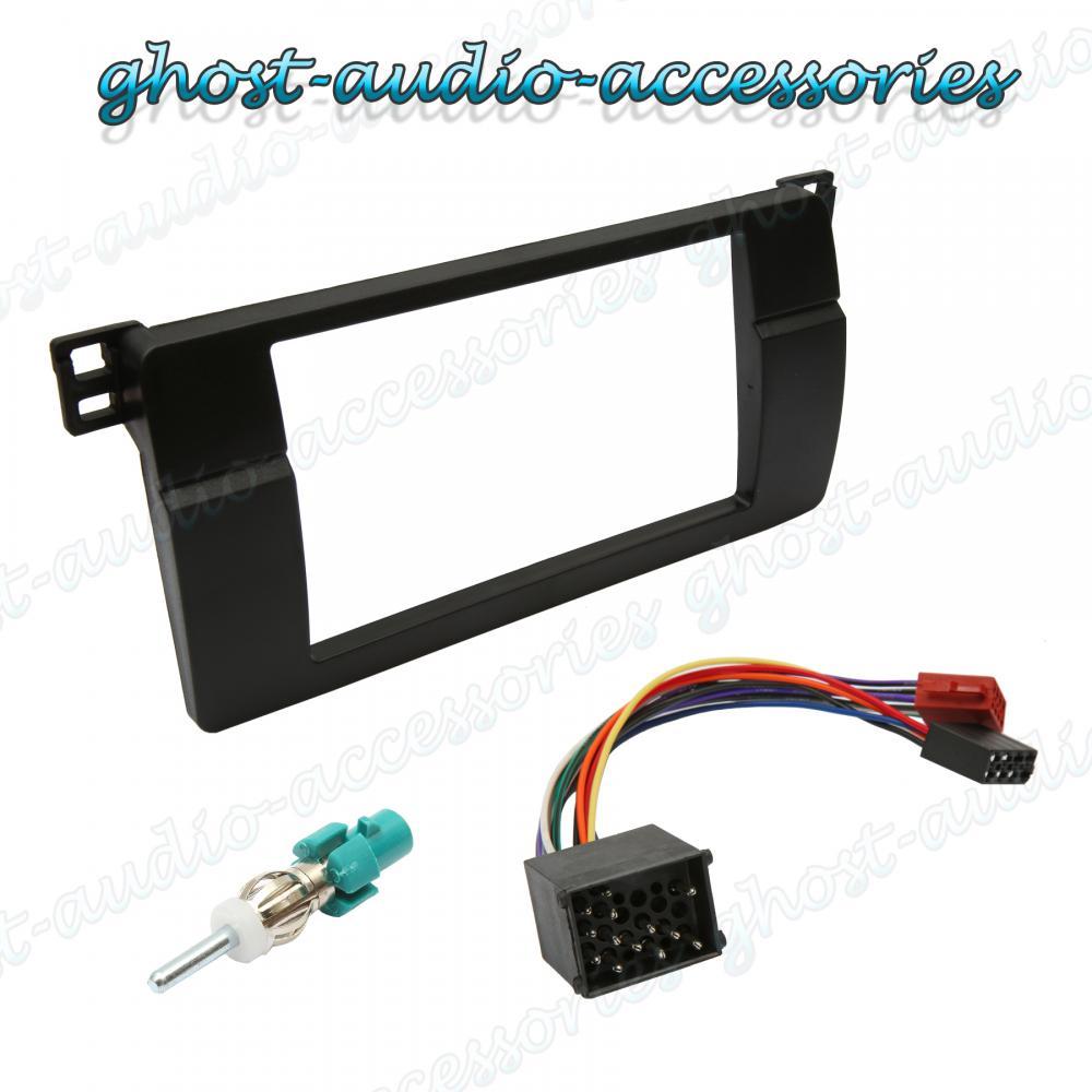 Double DIN Facia Fascia for BMW e46 facelift Car Radio CD Stereo ...