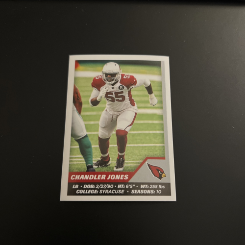 2021 Panini Stickers #499 Chandler Jones Arizona Cardinals NFL Football ...