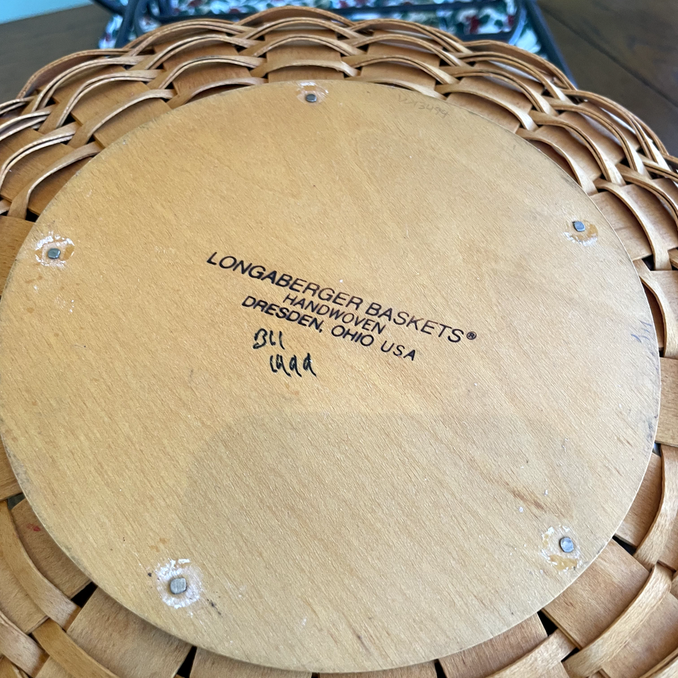 Longaberger Wrought Iron Large 32 Snowman w/Face/Hat/2 Baskets ...