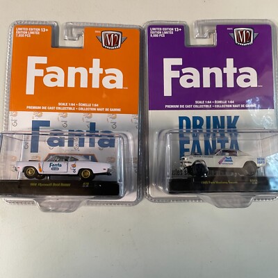 M2 machines Fanta lot Orange Grape 1969 plymouth road runner 1966 ...