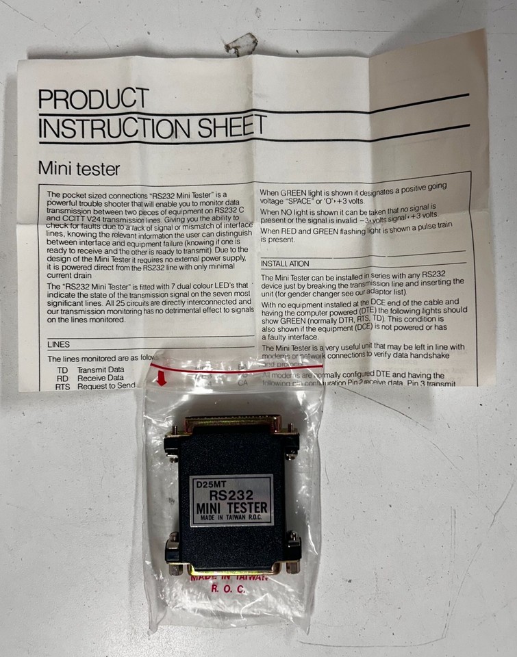 Heathkit Logic Analyzer IC-1001 Vintage w/ Manual RD5 | eBay